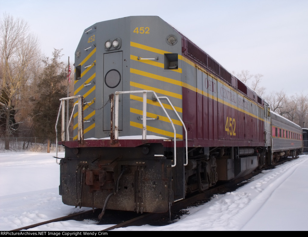 OHCR 452 stored for the winter